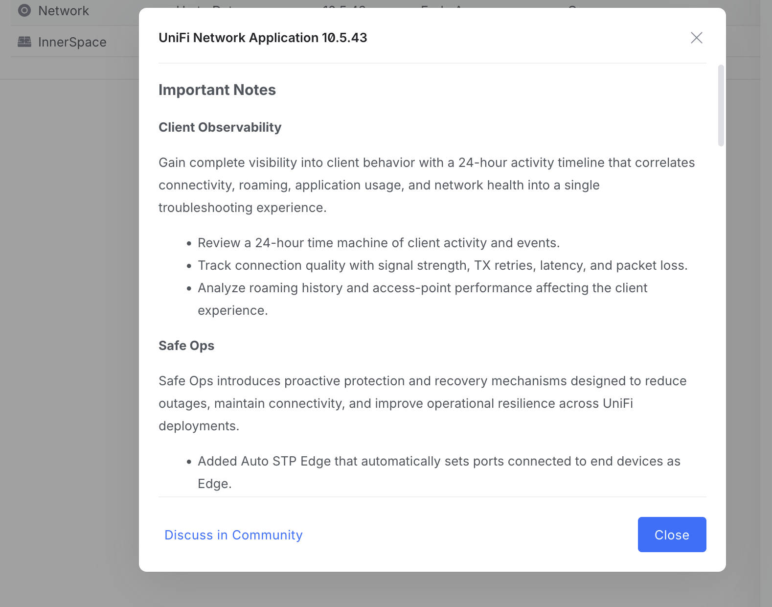 UniFi Network Application 10.5.43 führt „Safe Ops“ und eine verbesserte ...