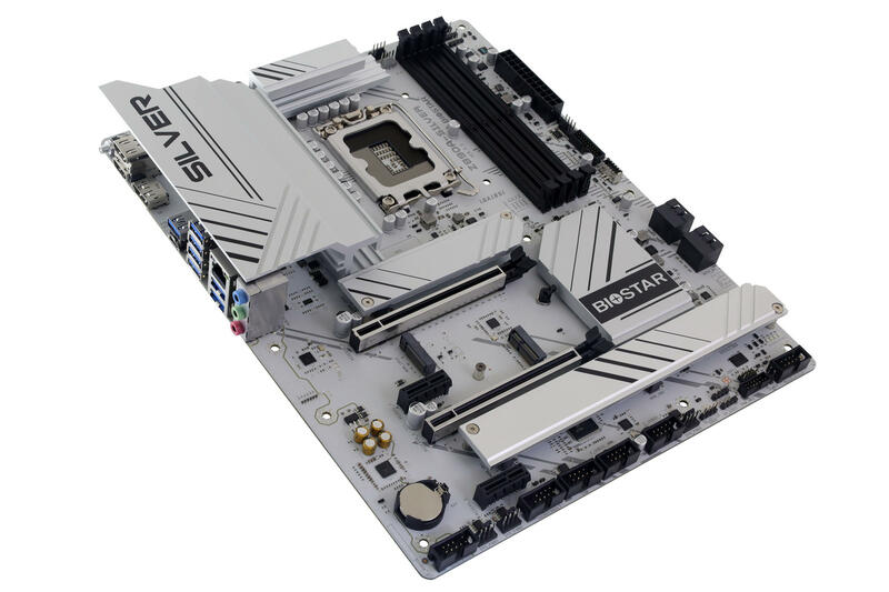BIOSTAR Z890A-SILVER Motherboard für Intel Core Ultra 200 Prozessoren ...