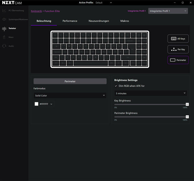 NZXT Function Elite MiniTKL im Test/Review - PC Masters
