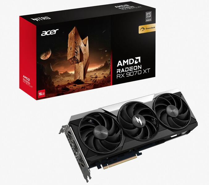 Acer Radeon RX 9070 XT Predator BiFrost und Nitro Modelle gehen in ...
