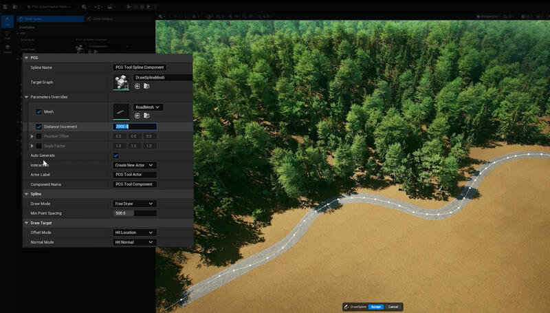 Unreal Engine 5.7 startet mit produktionsreifem PCG, Nanite Foliage und ...
